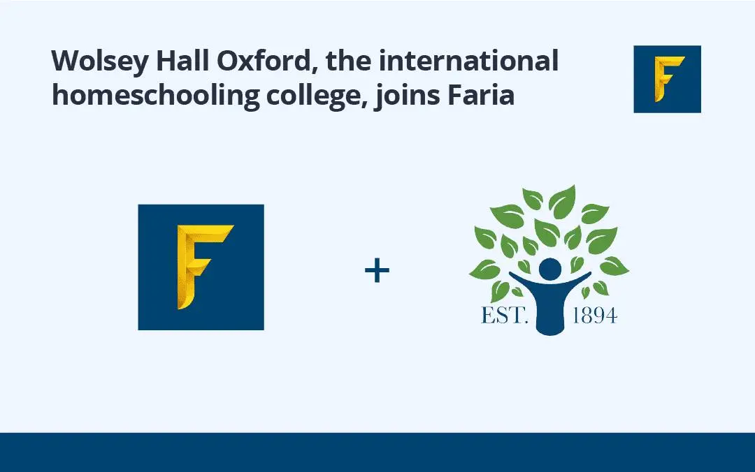 Wolsey Hall Oxford, the international homeschooling college, joins Faria